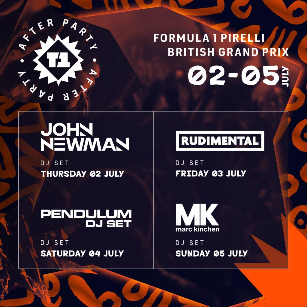 Silverstone Announces Standout DJ Sets for the T1 After Party at the ...