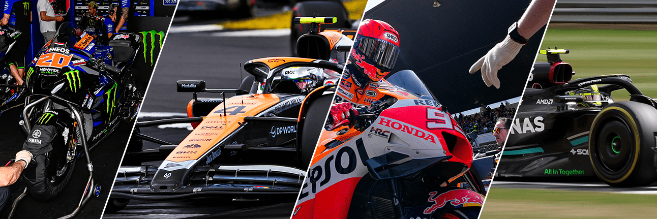 F1 vs MotoGP: when riders meet drivers | Silverstone